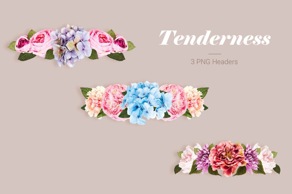 Flowers Scene Creator Mockup Set – MasterBundles