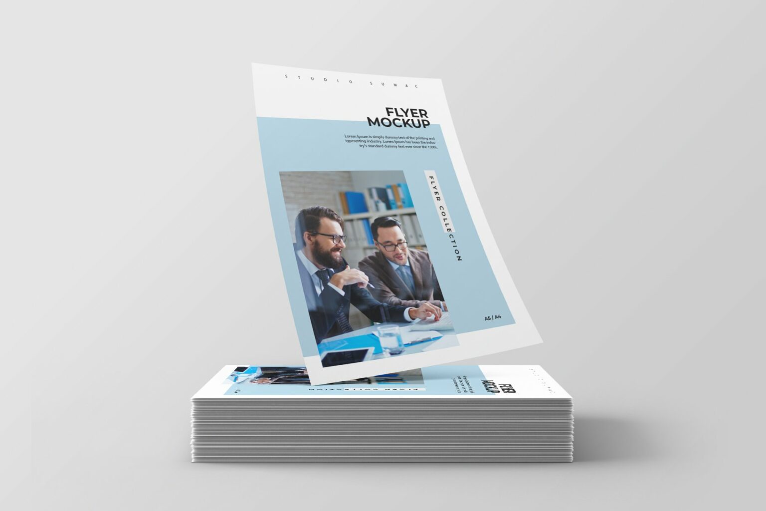 A4 / A5 Flyer Mockup – MasterBundles