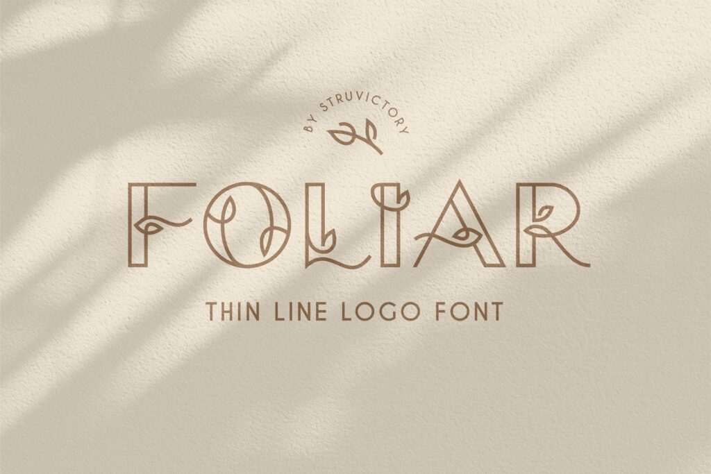 Modern Display Font Bundle – MasterBundles