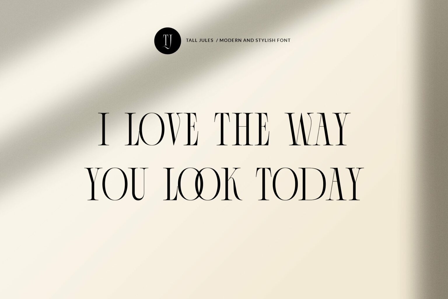 Tall Jules Modern and Stylish Font – MasterBundles