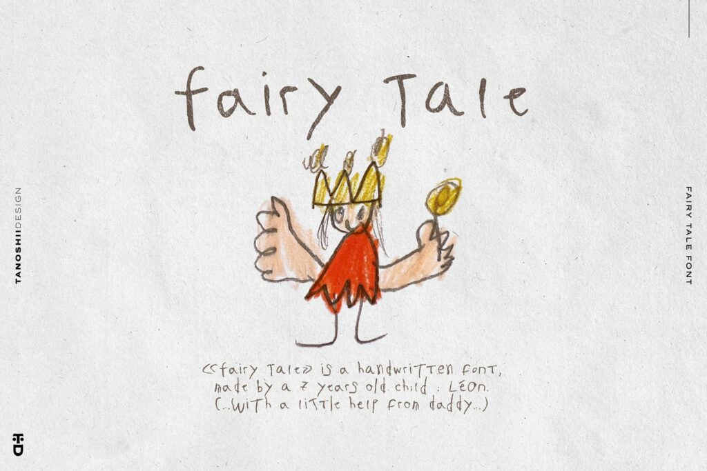 FAIRY TALE - Handwritten Font – MasterBundles