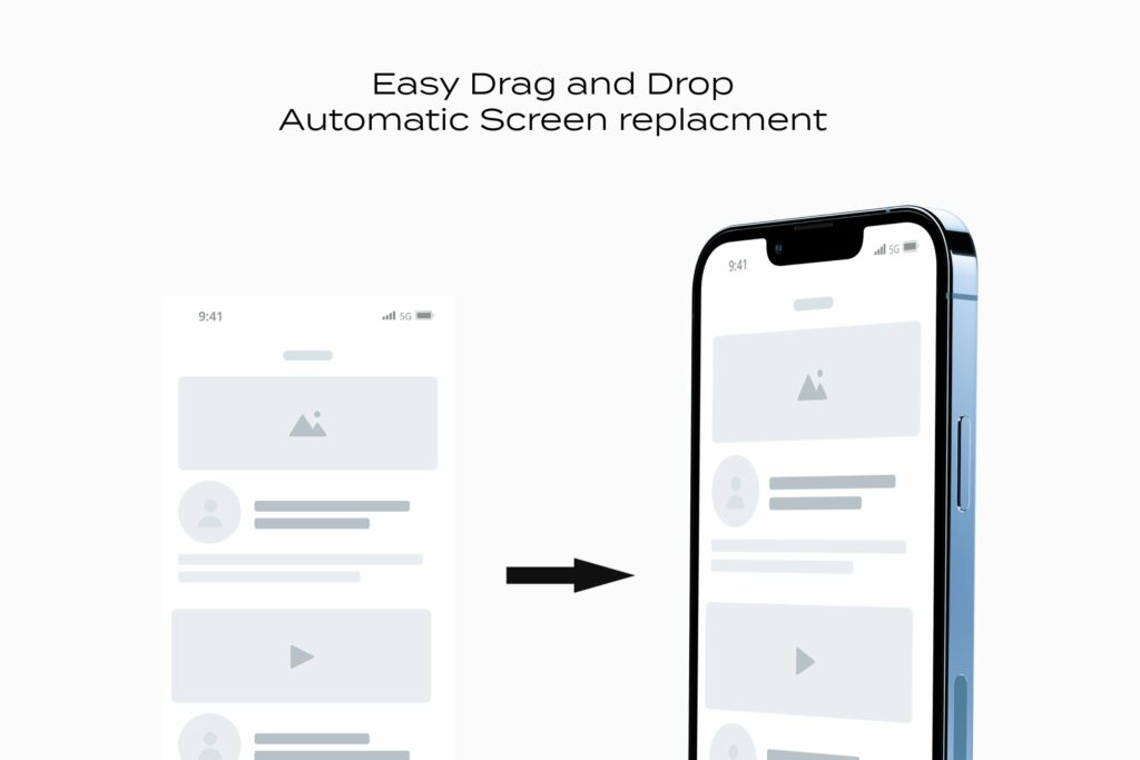 iPhone 13 mockup Psd Sketch Figma – MasterBundles