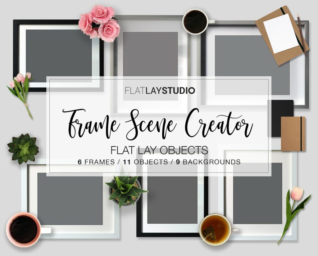FRAME MOCKUP SCENE CREATOR – MasterBundles