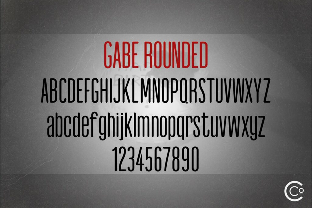 Gabe Sans - Tall Gothic Font Family – MasterBundles