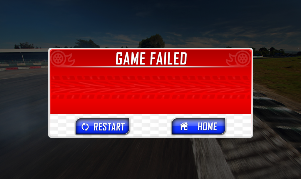Racing Game UI Buttons Template | Game UI Bundle - MasterBundles