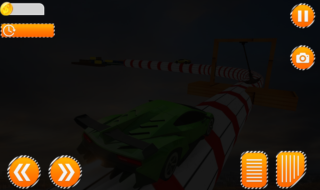 Racing Stunt Game UI Editable Template