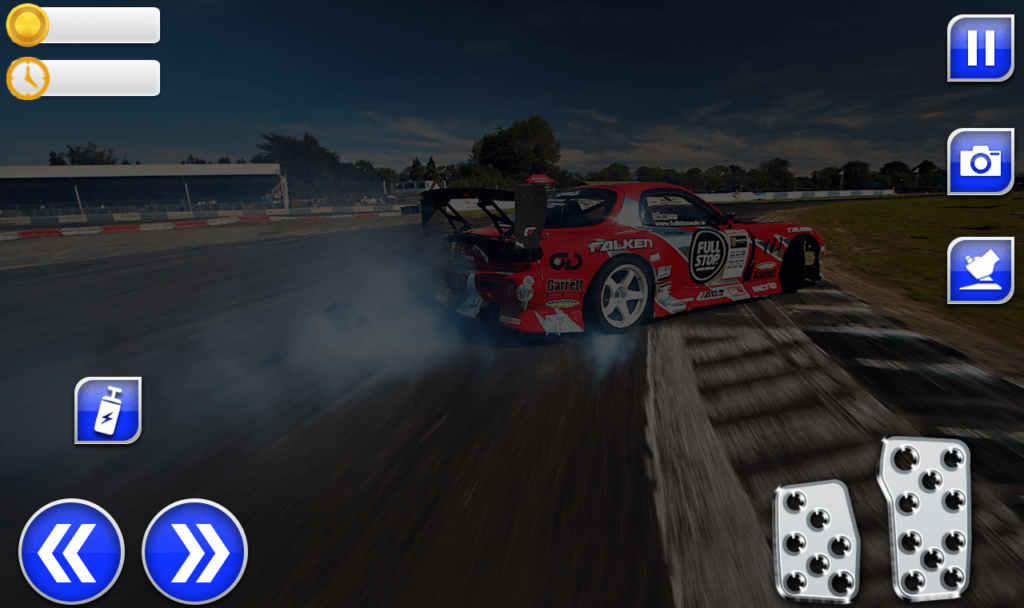 Racing Game UI Buttons Template | Game UI Bundle - MasterBundles