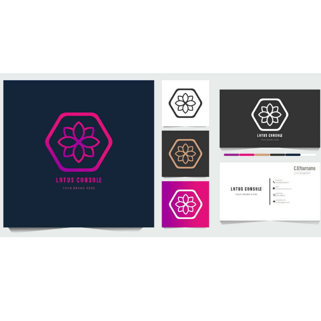 Modern logo design for gaming - MasterBundles