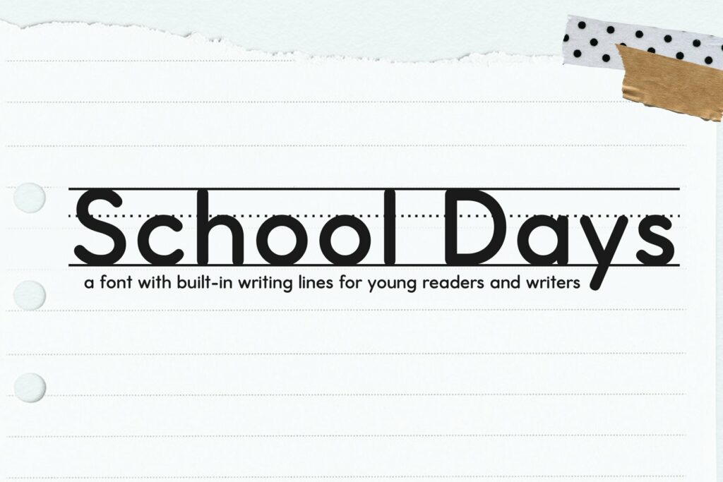 School Font Bundle | 10 Fonts – MasterBundles