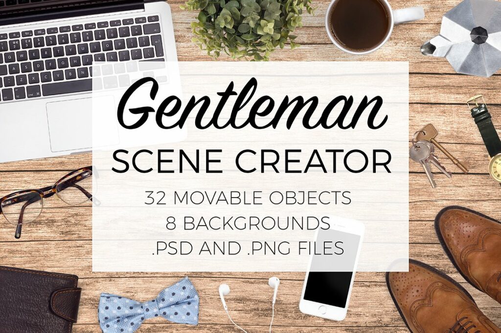 Gentleman Scene Creator Top View – MasterBundles