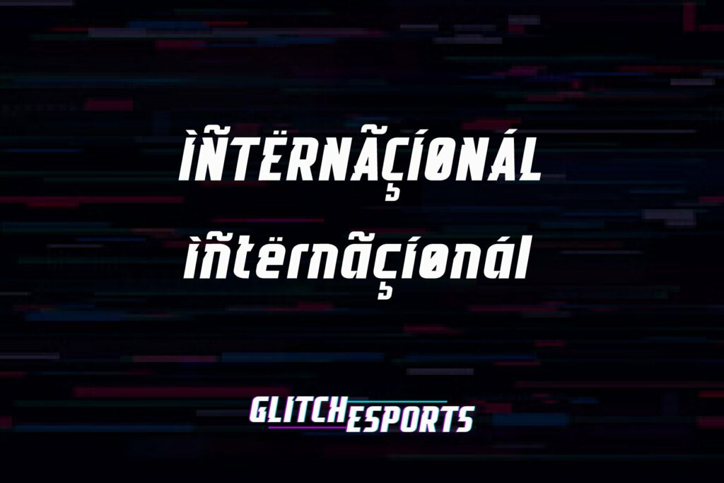 GLITCH ESPORTS DISPLAY FONT – MasterBundles