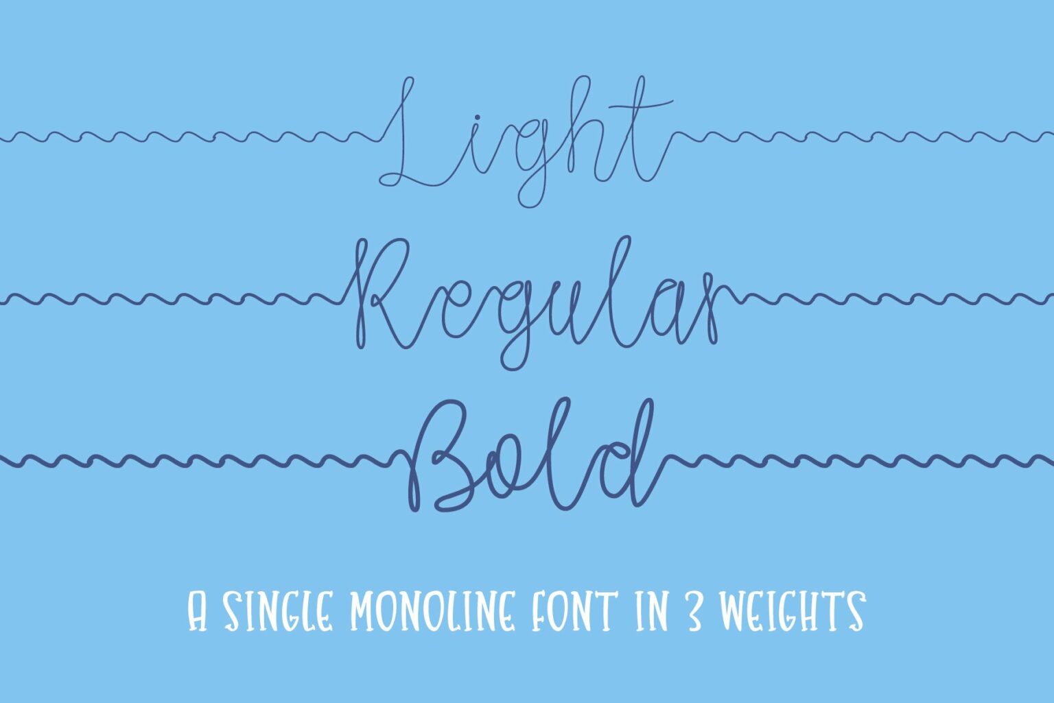 Gone Fishing - a fishing font!!! – MasterBundles