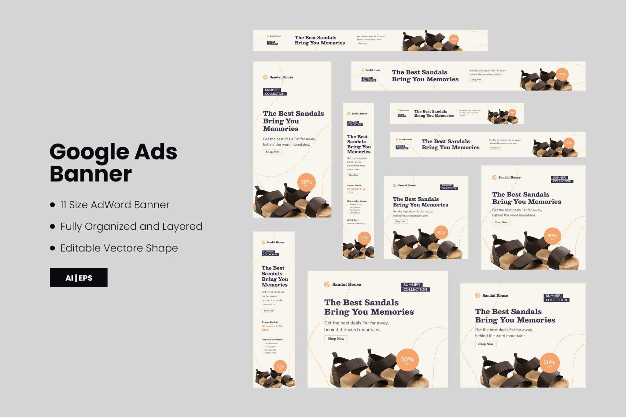 Fashion Google Ads Template – MasterBundles