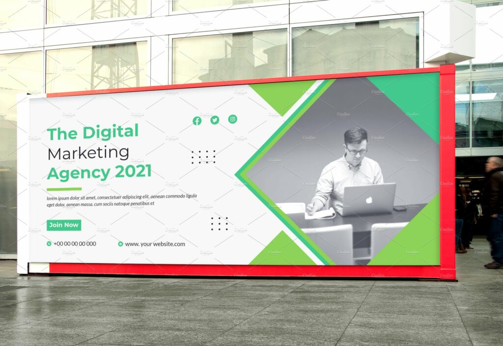 Modern Business Billboard Design – MasterBundles