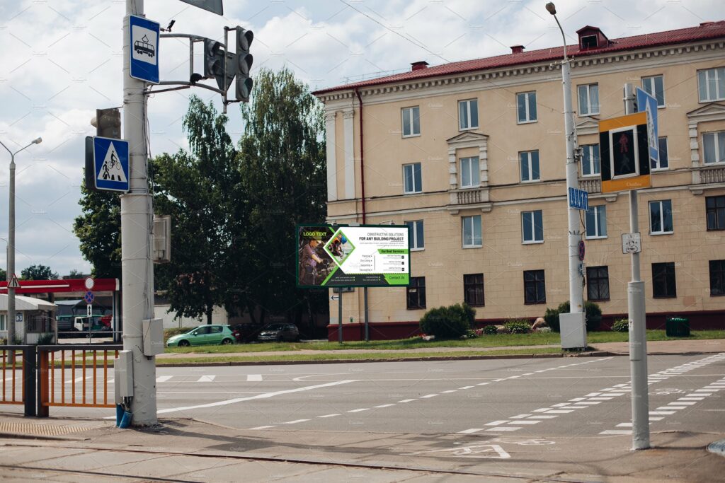 Construction Company Billboard – MasterBundles