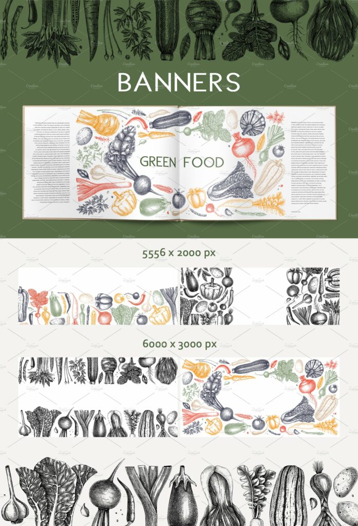 Vegetables Designs & Patterns – MasterBundles