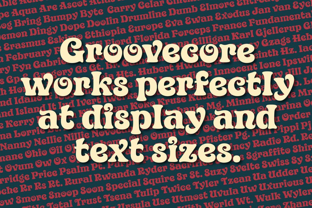 Groovecore Font – MasterBundles