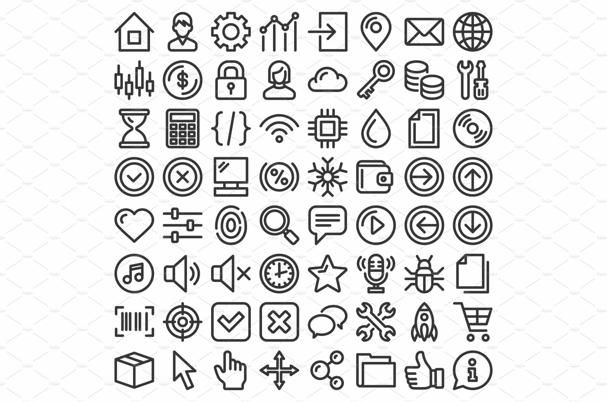 Web GUI Elements and Applications – MasterBundles