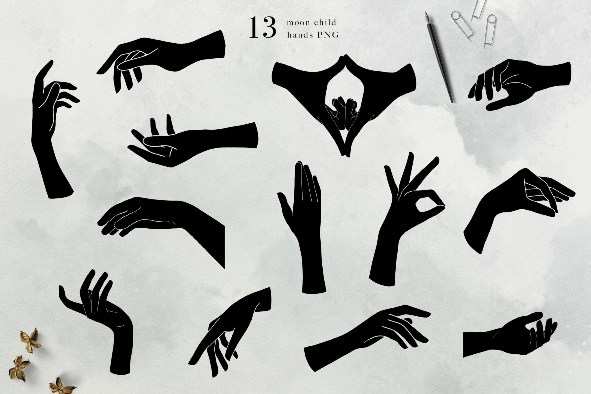 MOON CHILD Celestial Goddess – MasterBundles