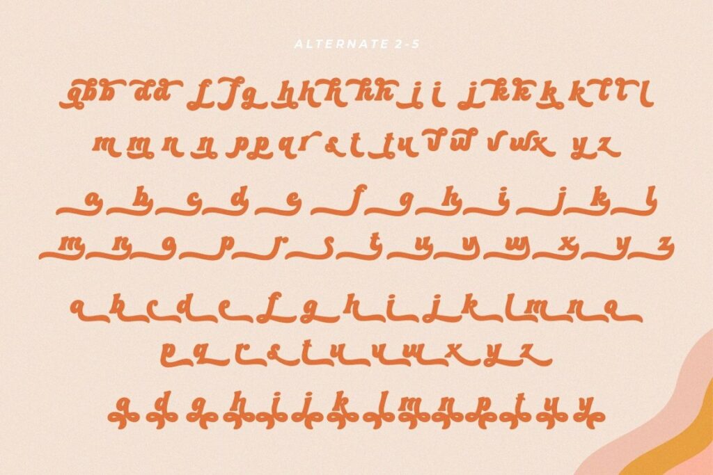 Happy Monday - Retro Groovy Fonts – MasterBundles