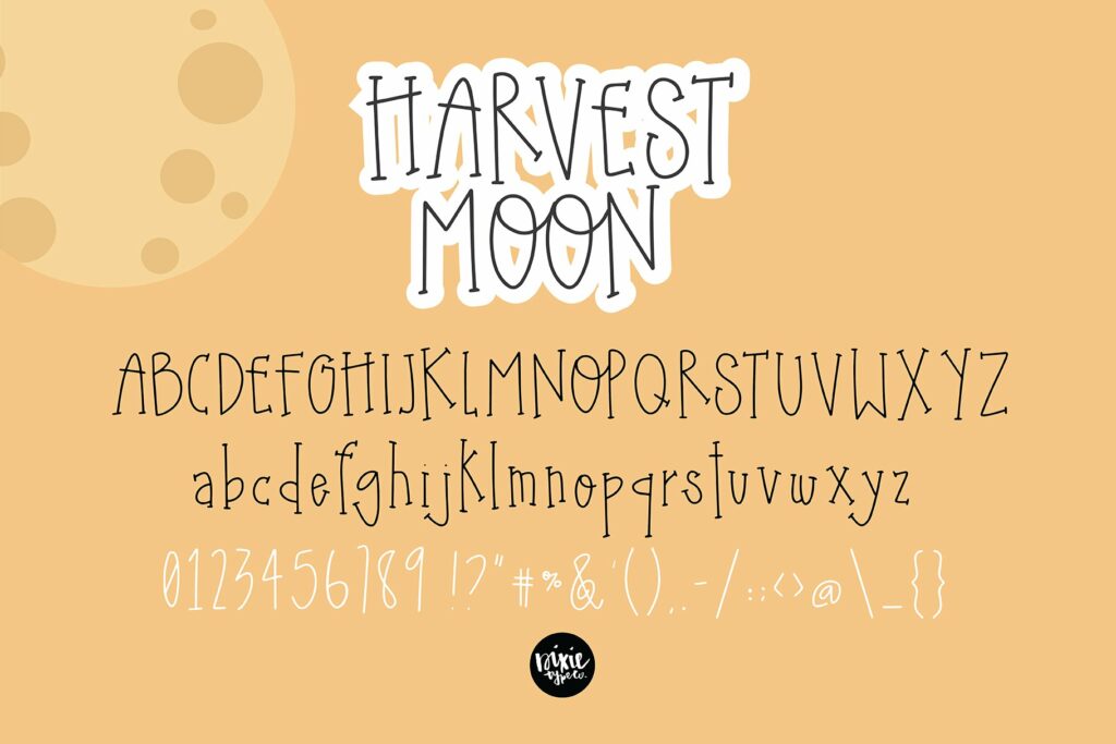 HARVEST MOON a Thin Serif Font – MasterBundles