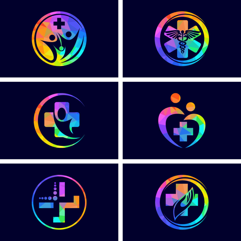 Health medical Logo template vector illustration design. Medical Icon ...