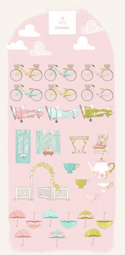 Cute Spring Woodland Animal Clipart – MasterBundles