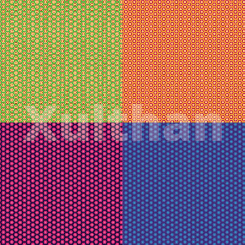 hexagon gift wrap pattern - MasterBundles