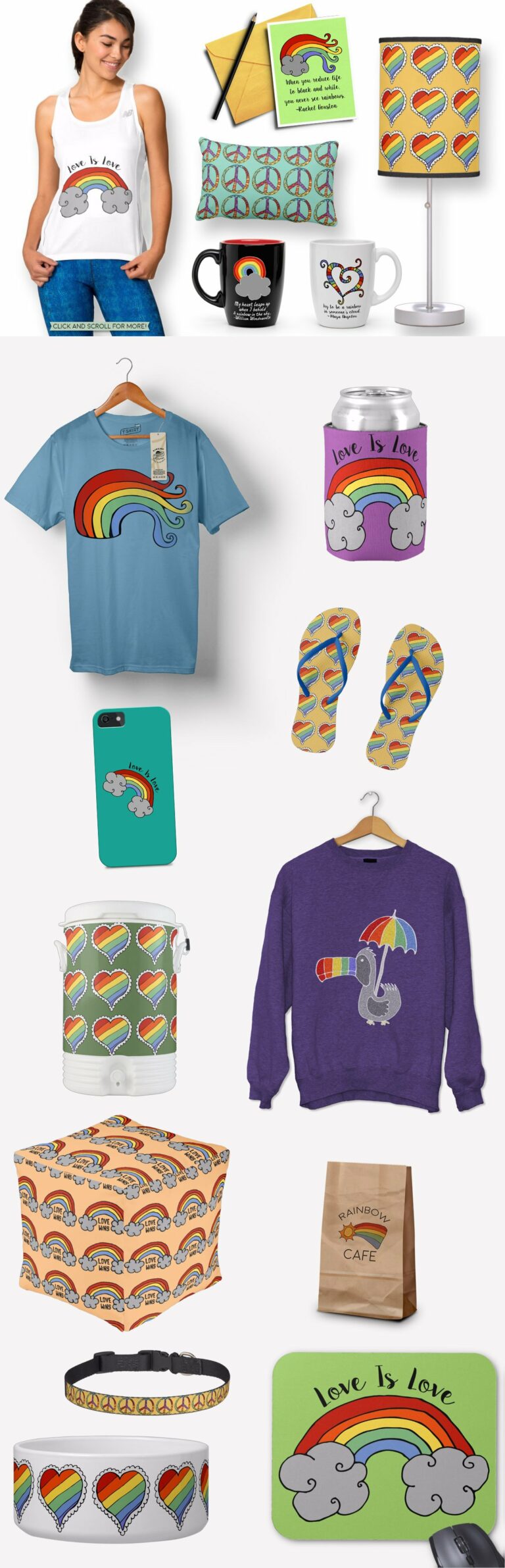 Rainbow Doodles – MasterBundles