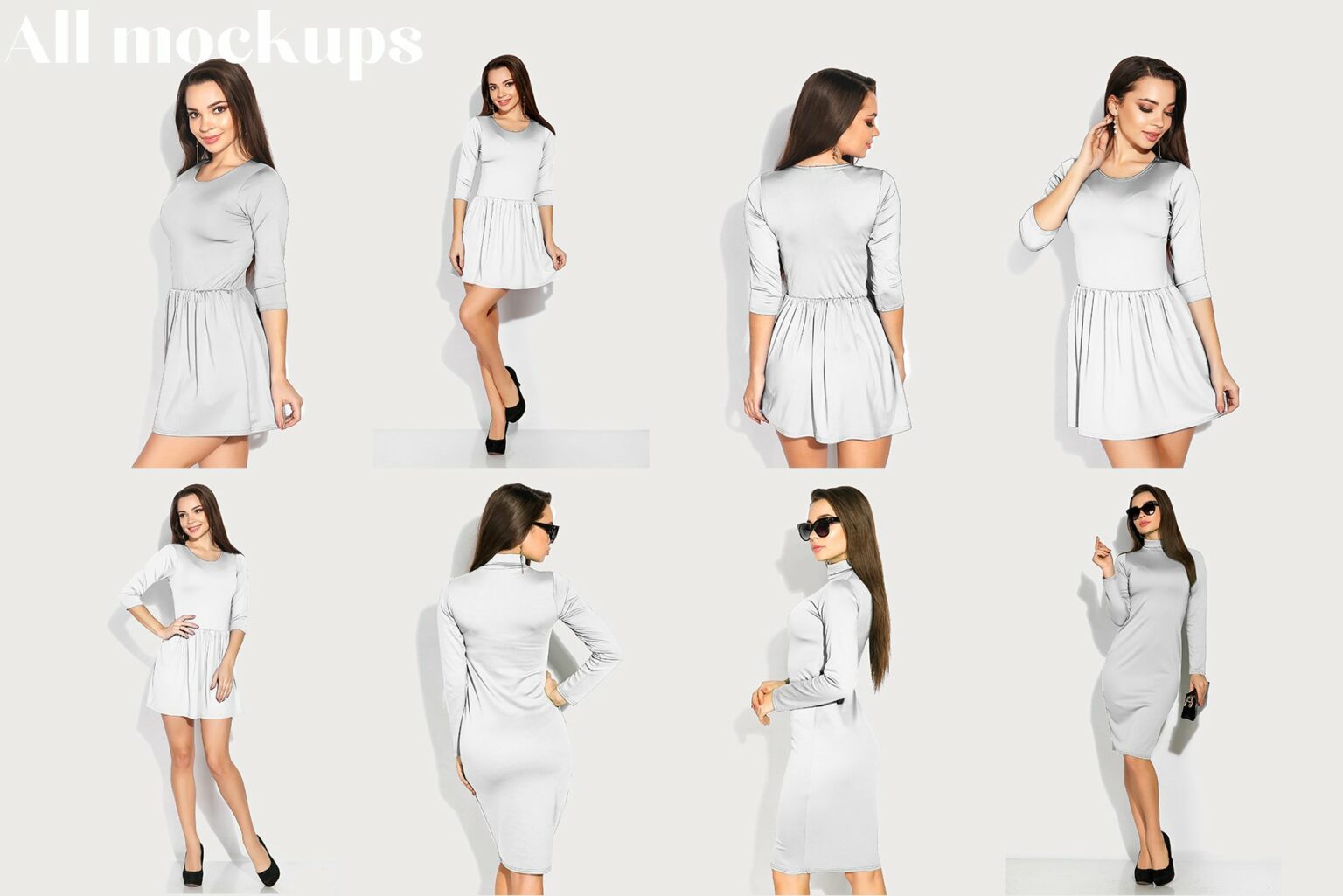 Female Dress Mockup Bundle – MasterBundles