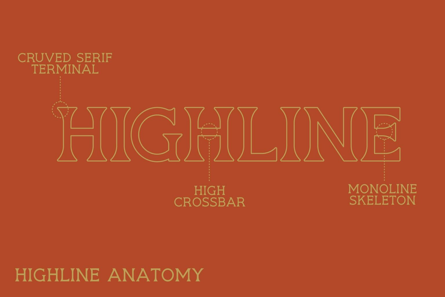 HIGHLINE Font | Vintage Font – MasterBundles