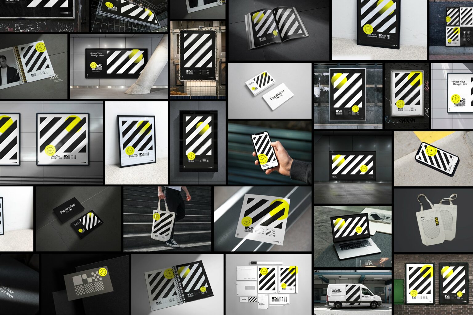 30x Full Branding Mockup Bundle – MasterBundles