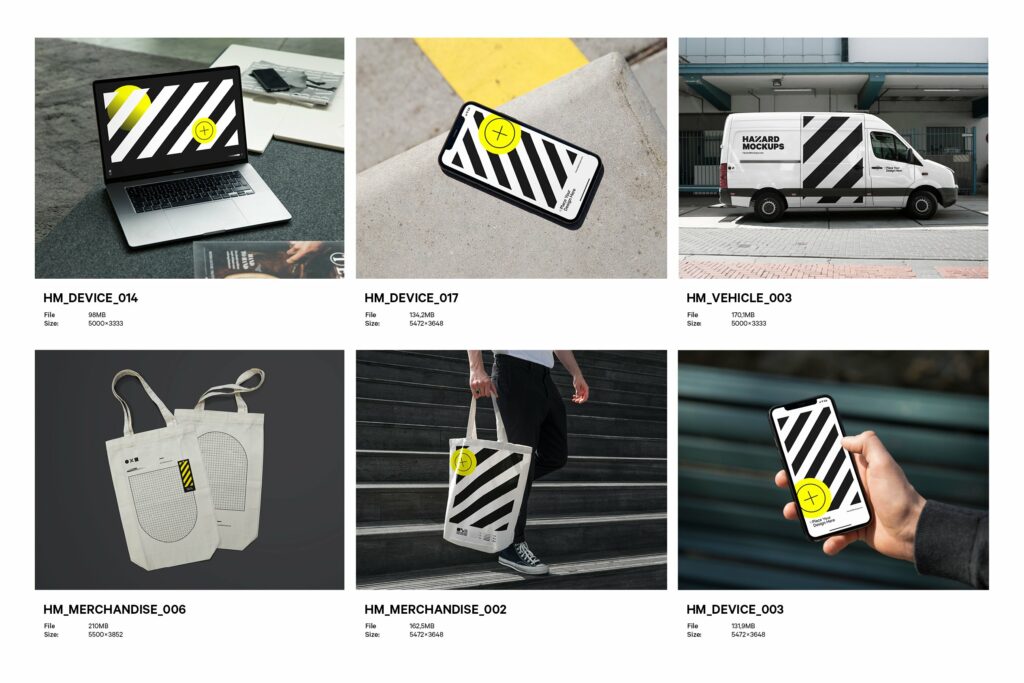 30x Full Branding Mockup Bundle – MasterBundles