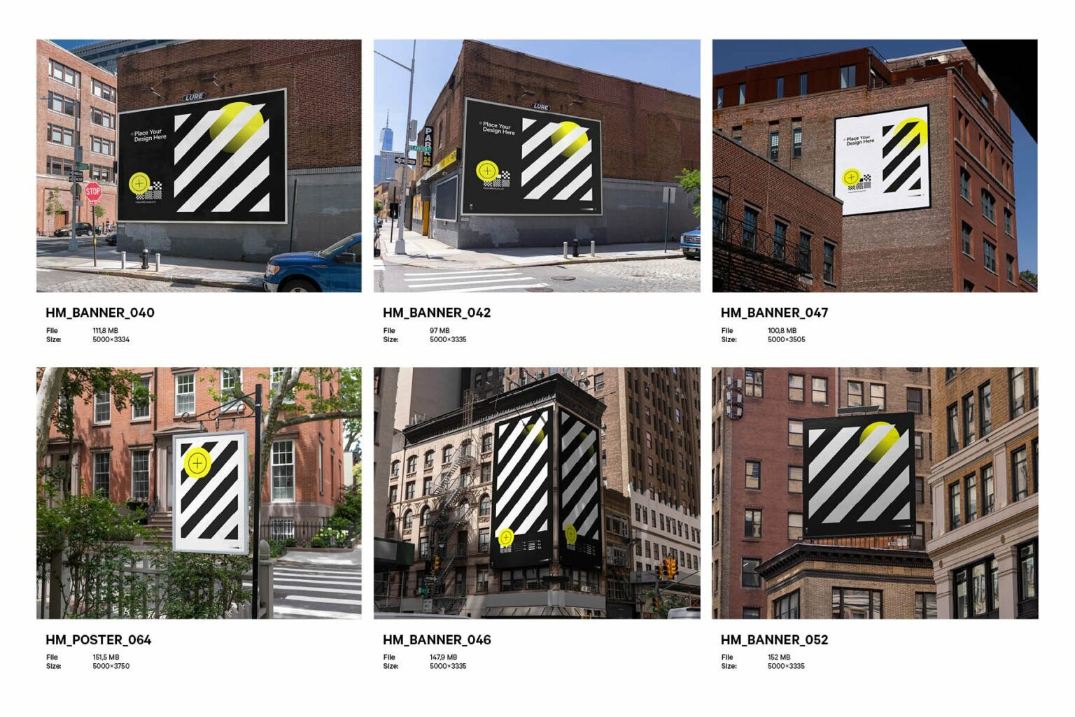 38x New York Poster Mockup Bundle – MasterBundles