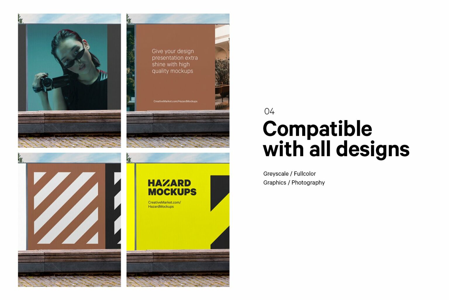 Construction Hoarding Poster Mockup – MasterBundles