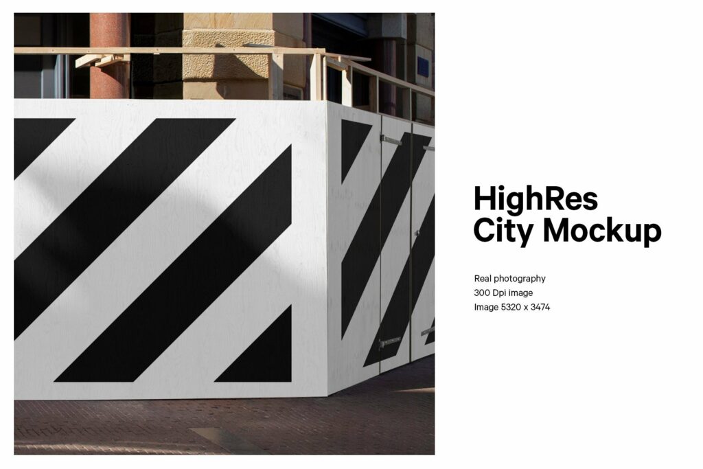 Outdoor Hoarding Mockup Bundle – MasterBundles