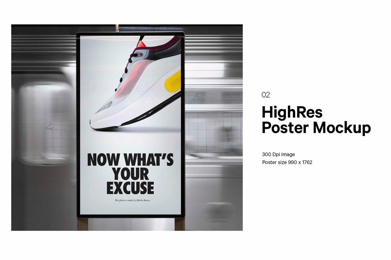 NYC Subway Poster Mockup – MasterBundles