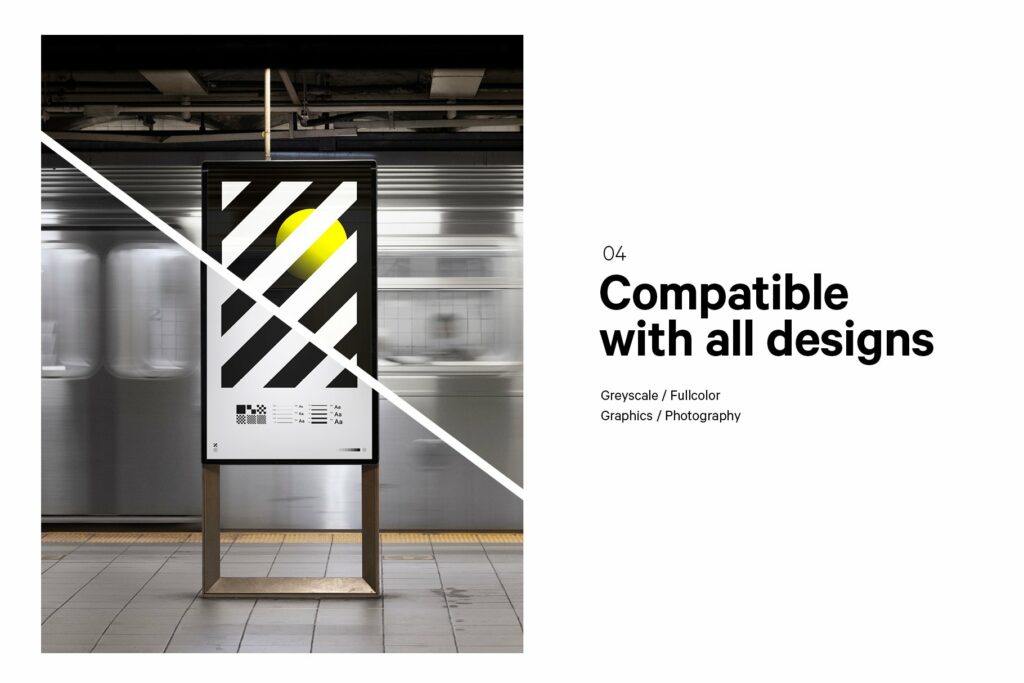 NYC Subway Poster Mockup – MasterBundles