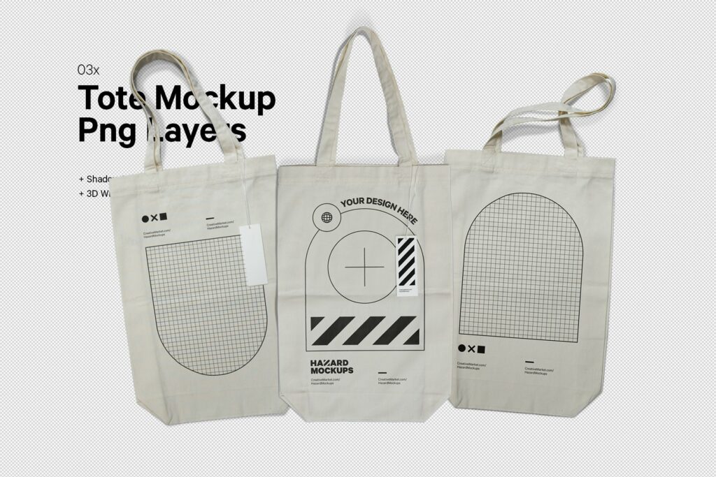 Easy Editable Tote Bag Mockups – MasterBundles
