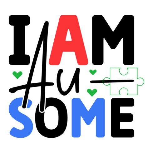 I Am Au-Some - MasterBundles