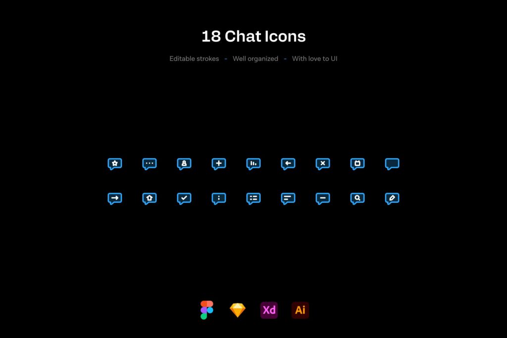 IIcons - Chat - Colored – MasterBundles