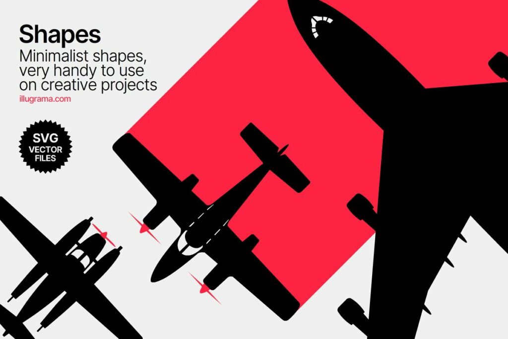 Airplanes - Modern Graphics – MasterBundles