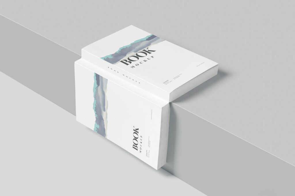 Thick Book Mockups – MasterBundles