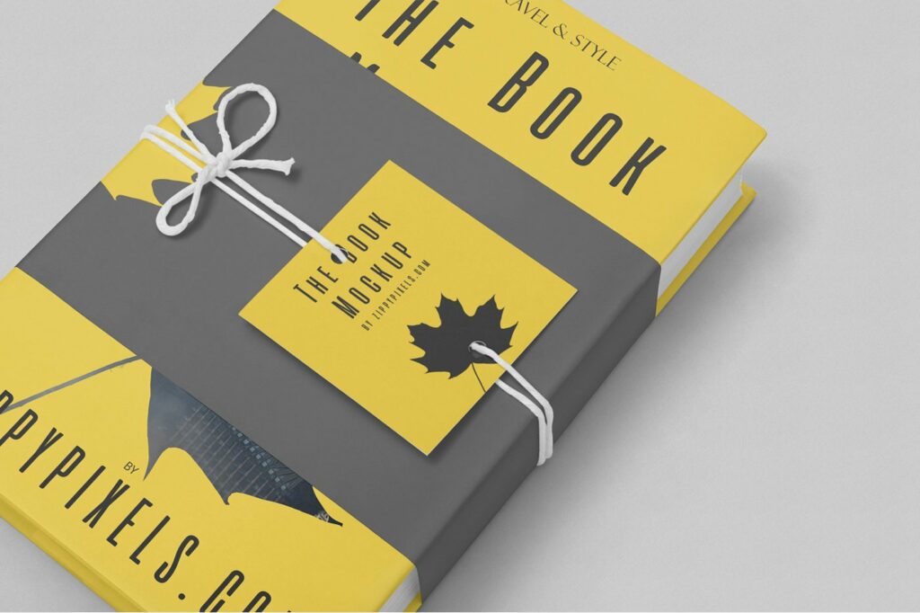 Customizable Hard Cover Book Mockups – MasterBundles