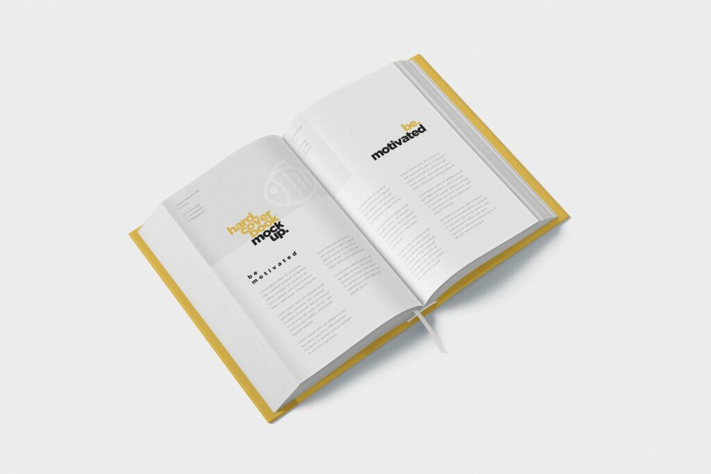 4 Book Mockups – MasterBundles