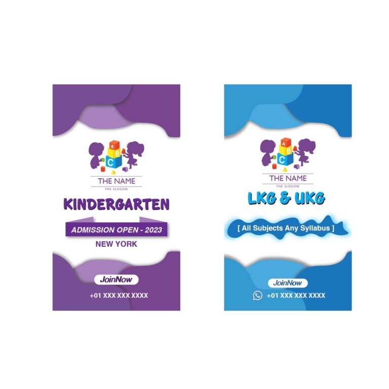 creative preschool / kindergarten logo - MasterBundles