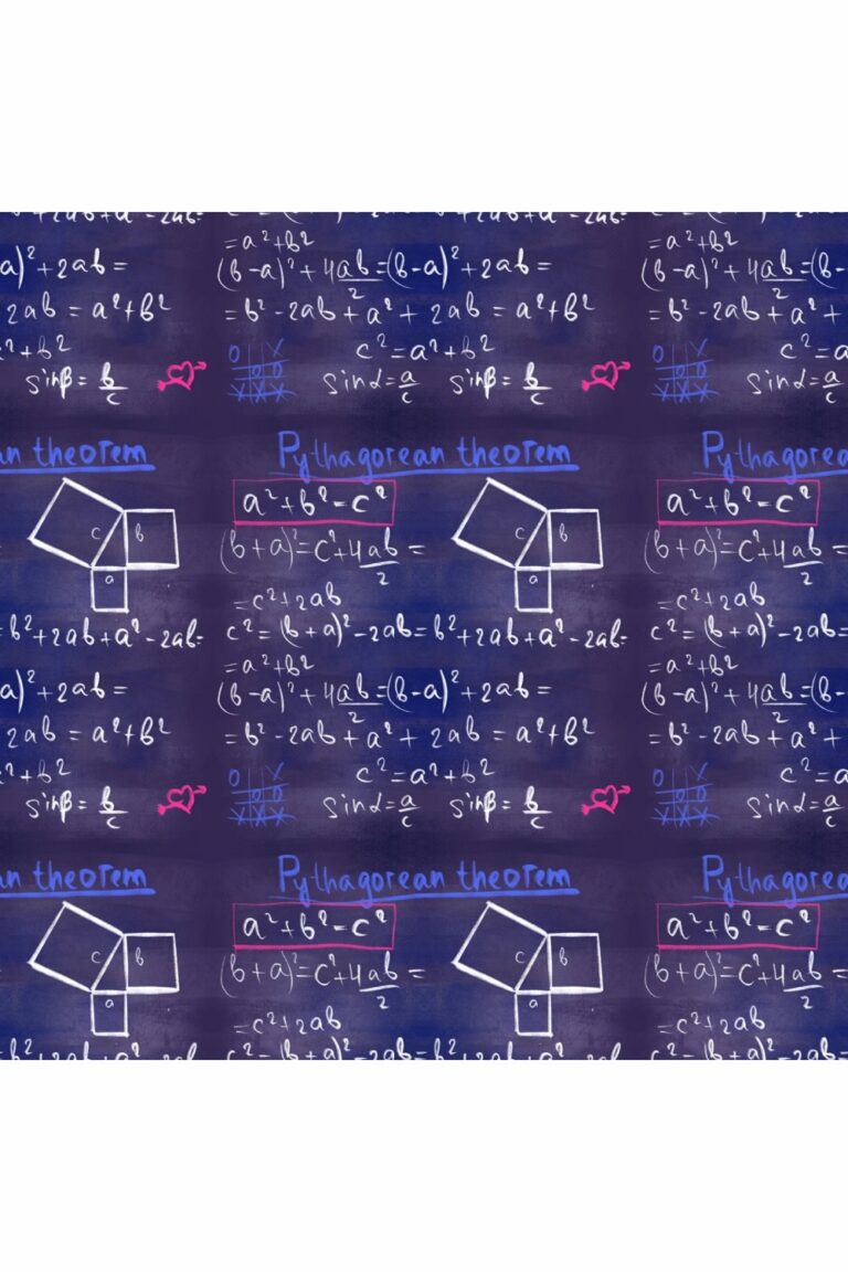Mathematics formula pattern - MasterBundles