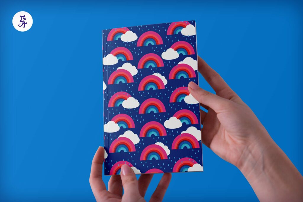 Rainbows – Kids Retro Design Pattern – MasterBundles