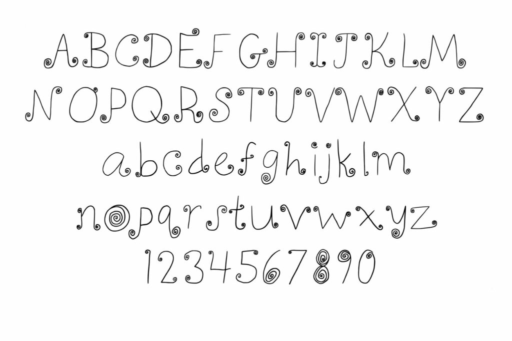 Swirls Font – MasterBundles