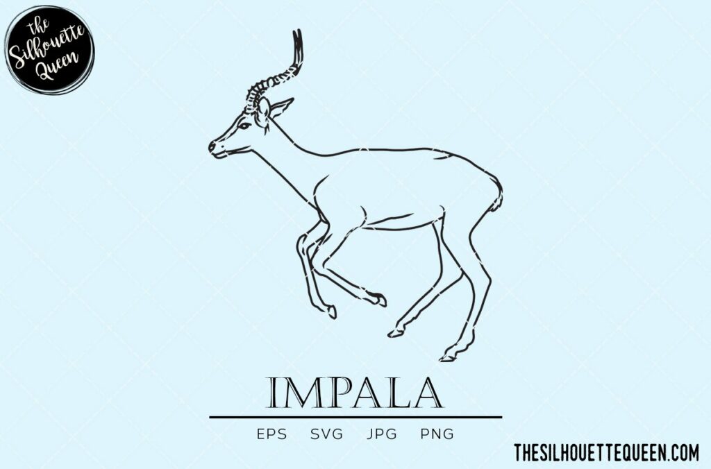 Impala Sketch – MasterBundles